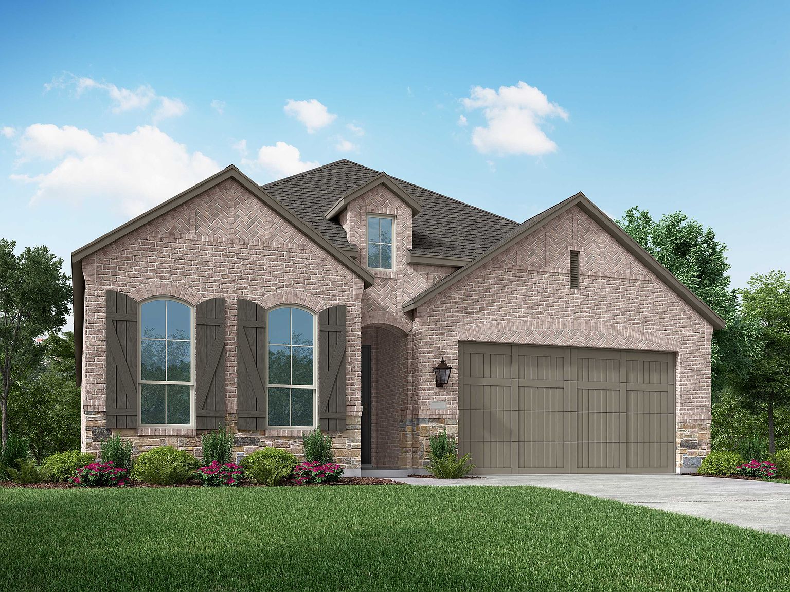 Plan Newport Plan, Parkside On The River: 50ft. lots, Georgetown, TX ...