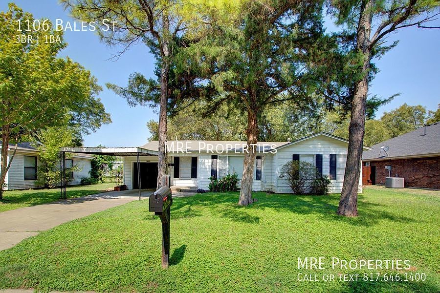 1106 Bales St, Cleburne, TX 76033 | Zillow