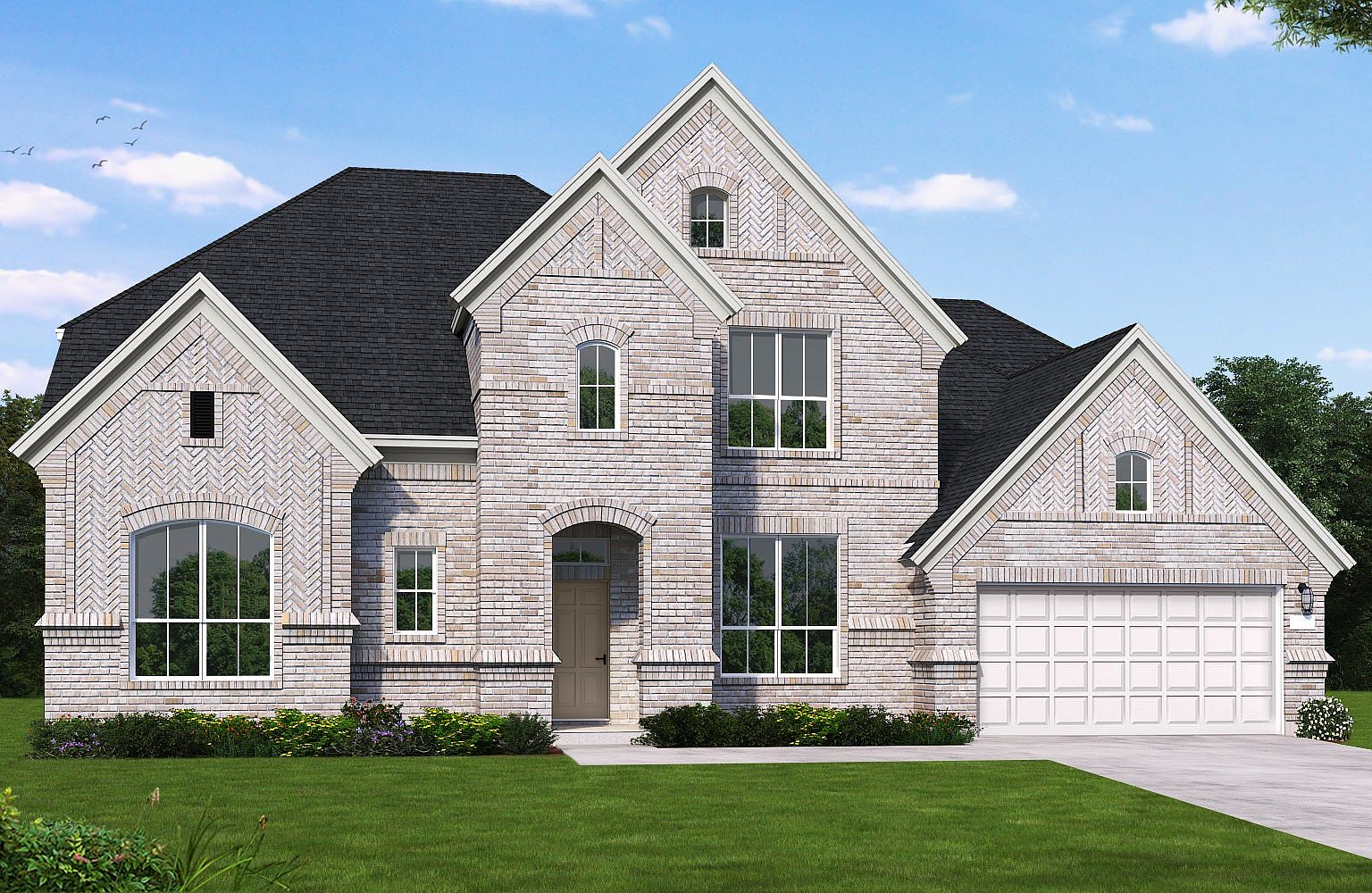Palmhurst Plan, Dunham Pointe 70', Cypress, TX 77433 | Zillow