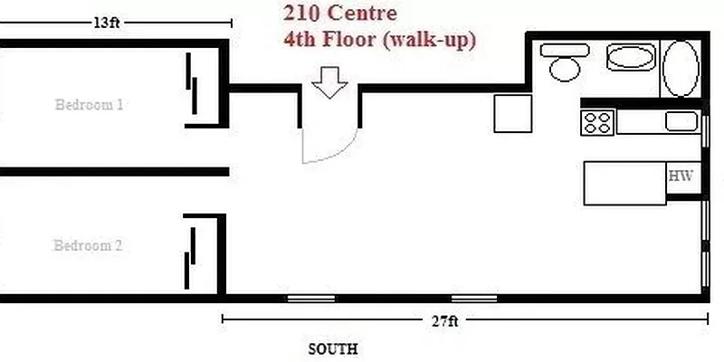 210 Centre Street #4 in Little Italy, Manhattan | StreetEasy