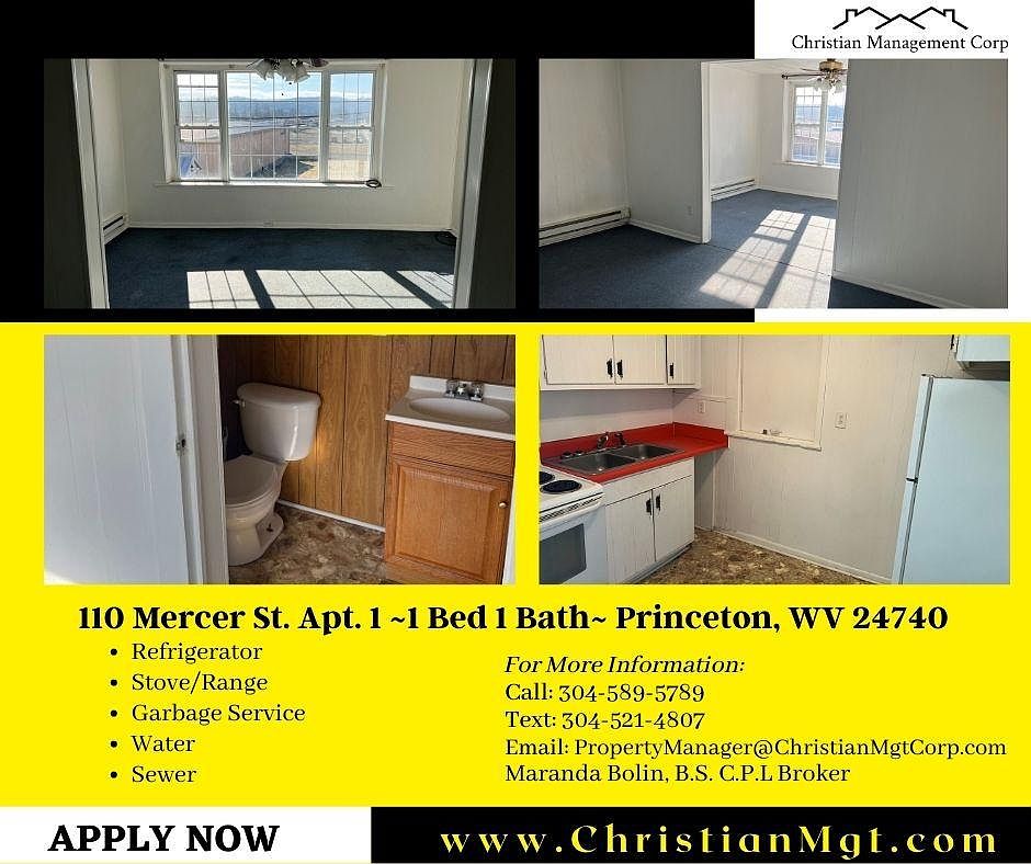 110 Mercer St APT 1, Princeton, WV 24740 | Zillow