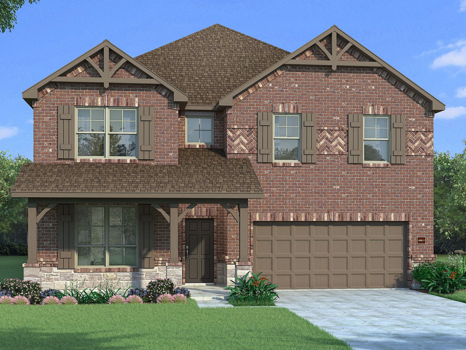 Ebony II Plan, Prairie Ridge at Goodland, Venus, TX 76084 | Zillow