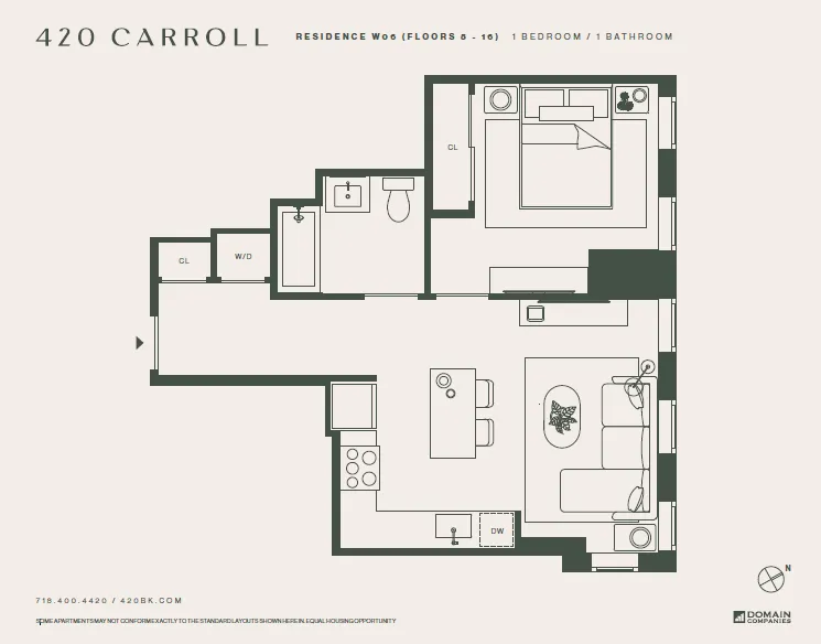 420 Carroll Street #W1506 in Gowanus, Brooklyn | StreetEasy