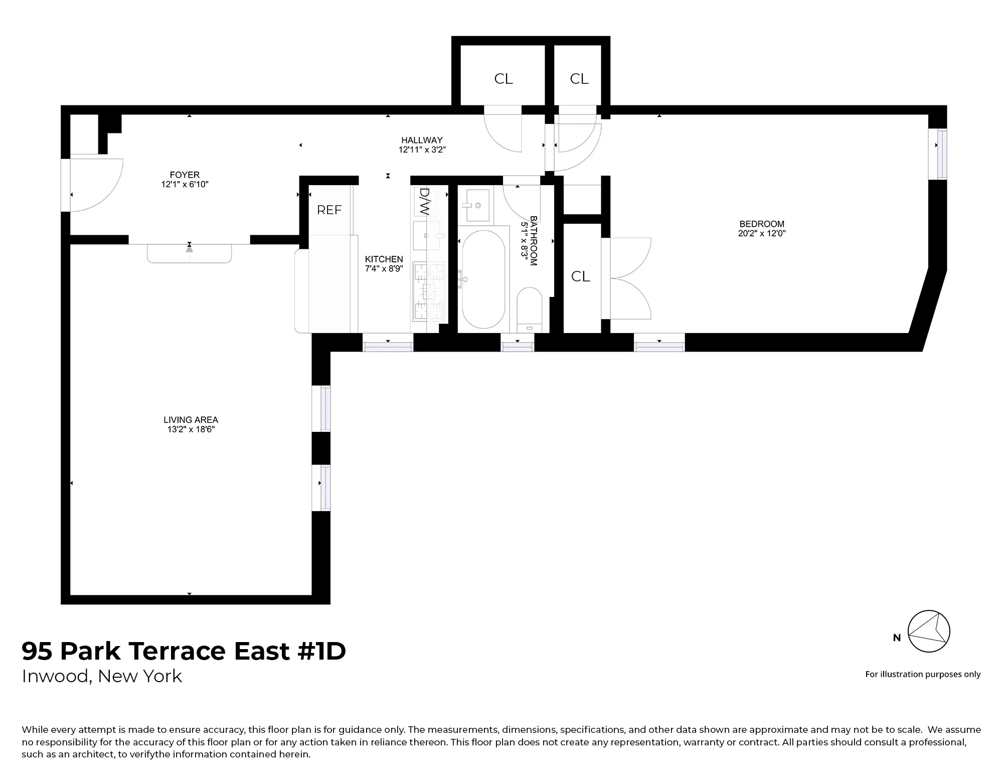 95 Park Terrace East #1D in Inwood, Manhattan | StreetEasy