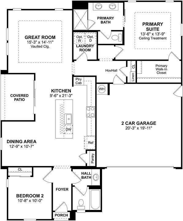 Falcon Plan, K. Hovnanian's® Four Seasons at The Ranch, Rancho Cordova ...