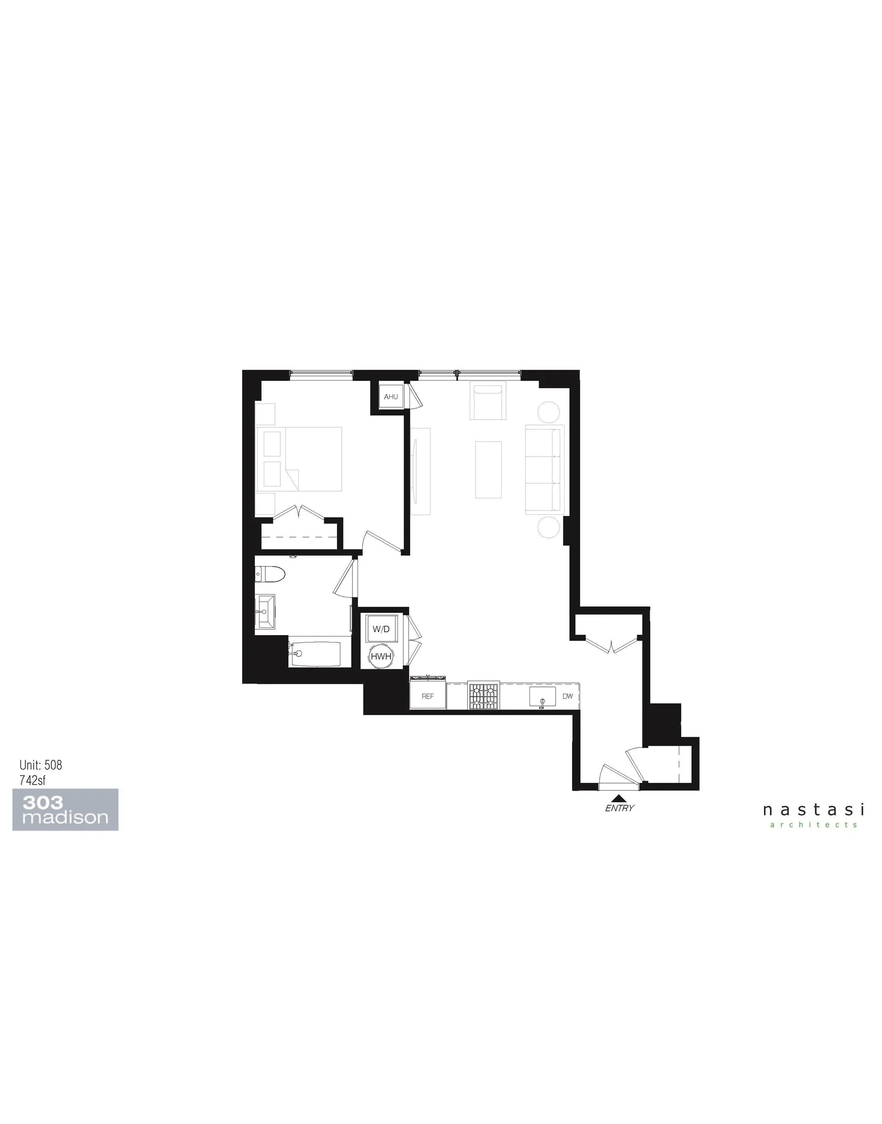 303 Madison Street #508 in Hoboken, New Jersey | StreetEasy