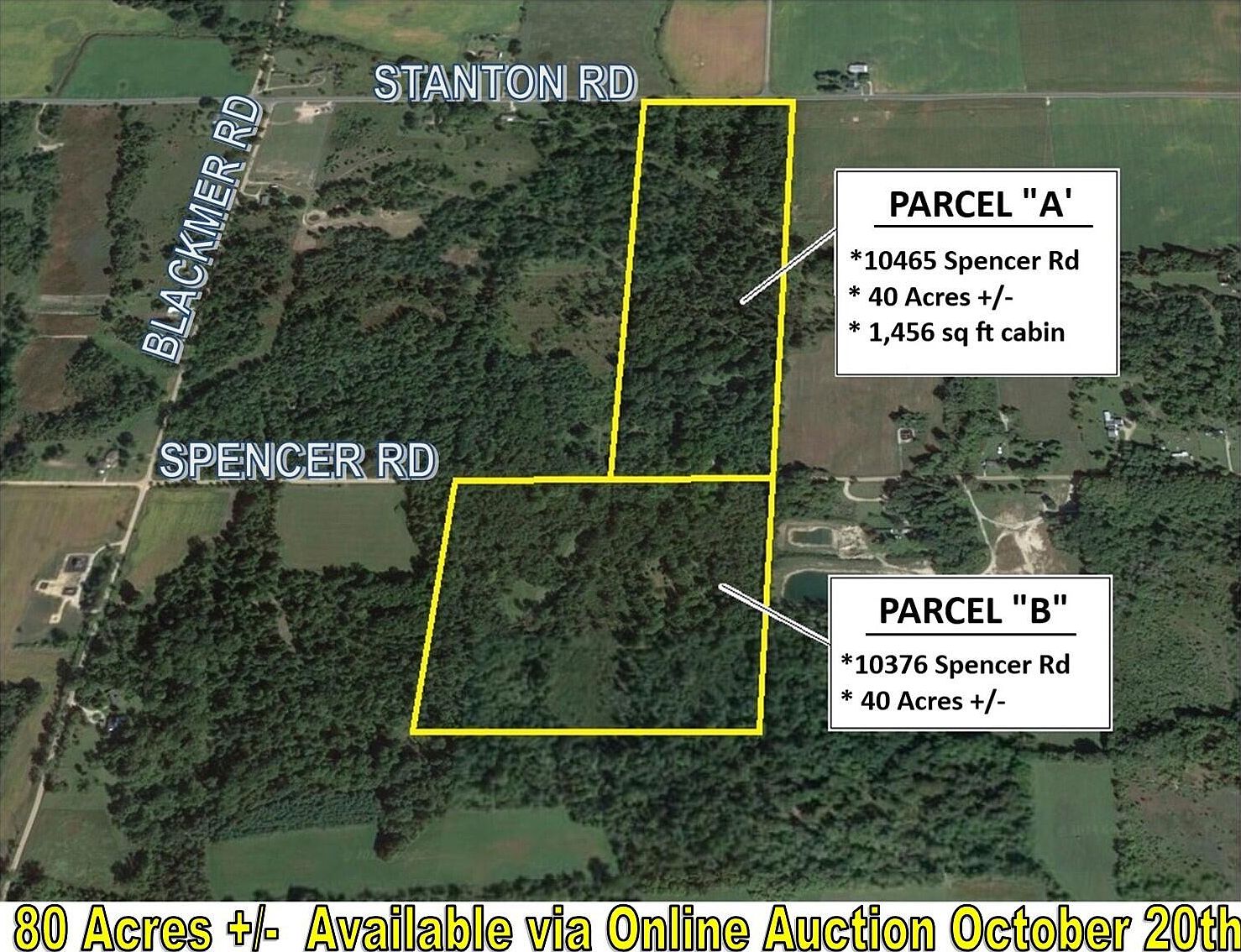 10465 E Spencer Rd PARCEL A, Crystal, MI 48818 | Zillow