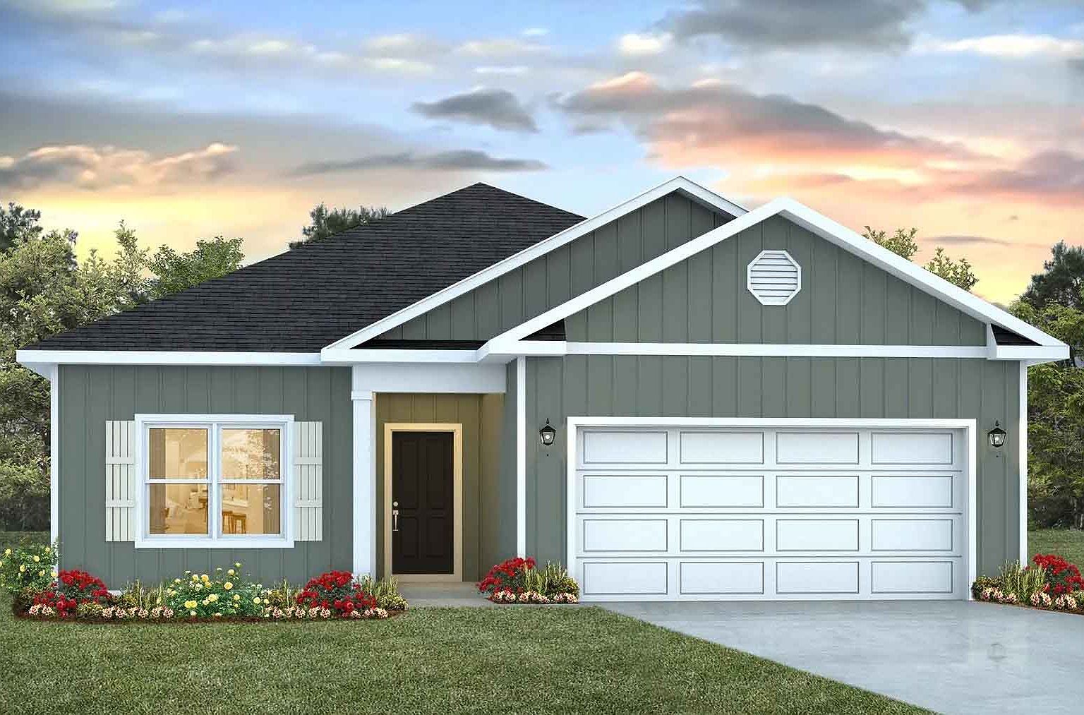 The Walker Plan, Lakes of Woodbine, D1idxw Pace, FL 32571 | Zillow