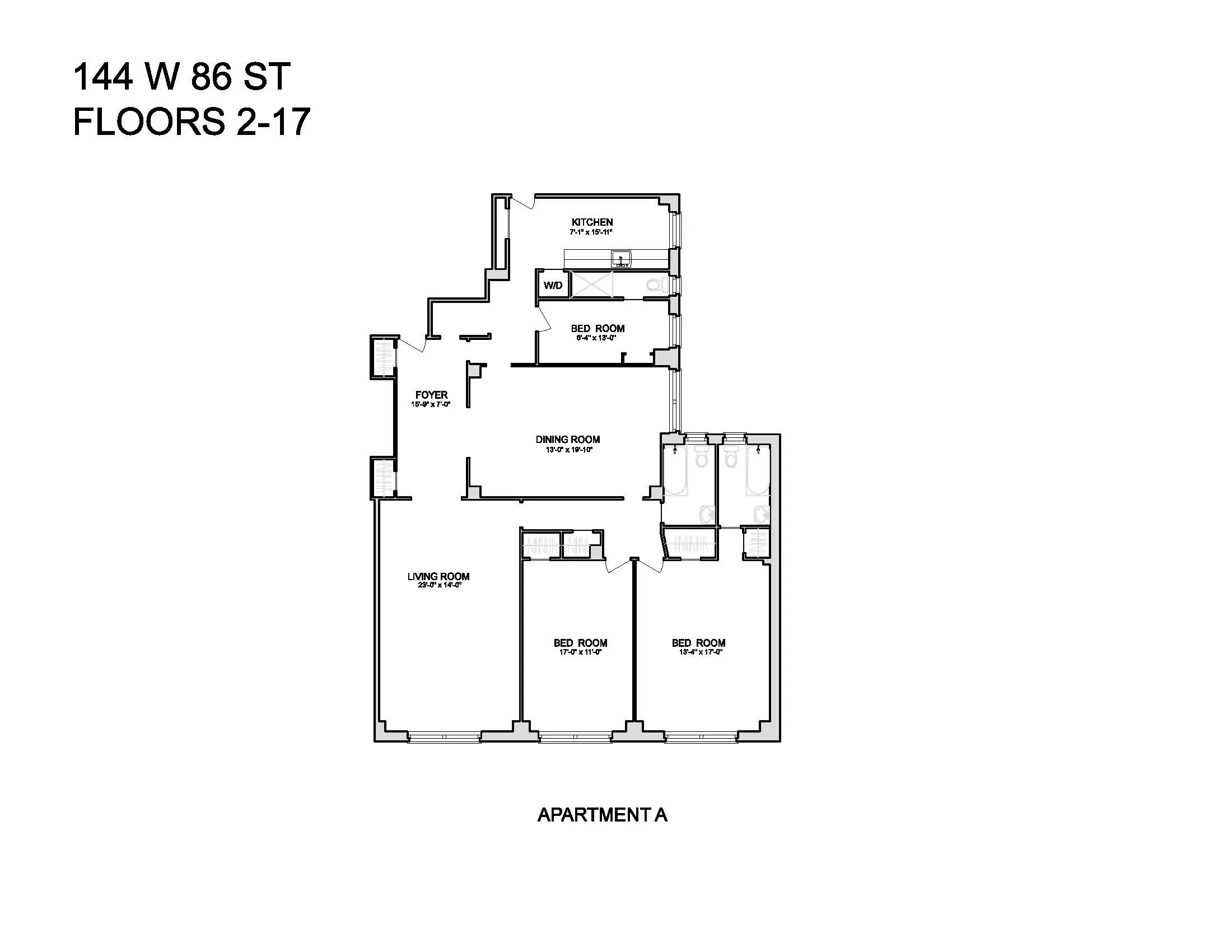 144 West 86th Street #12A in Upper West Side, Manhattan | StreetEasy