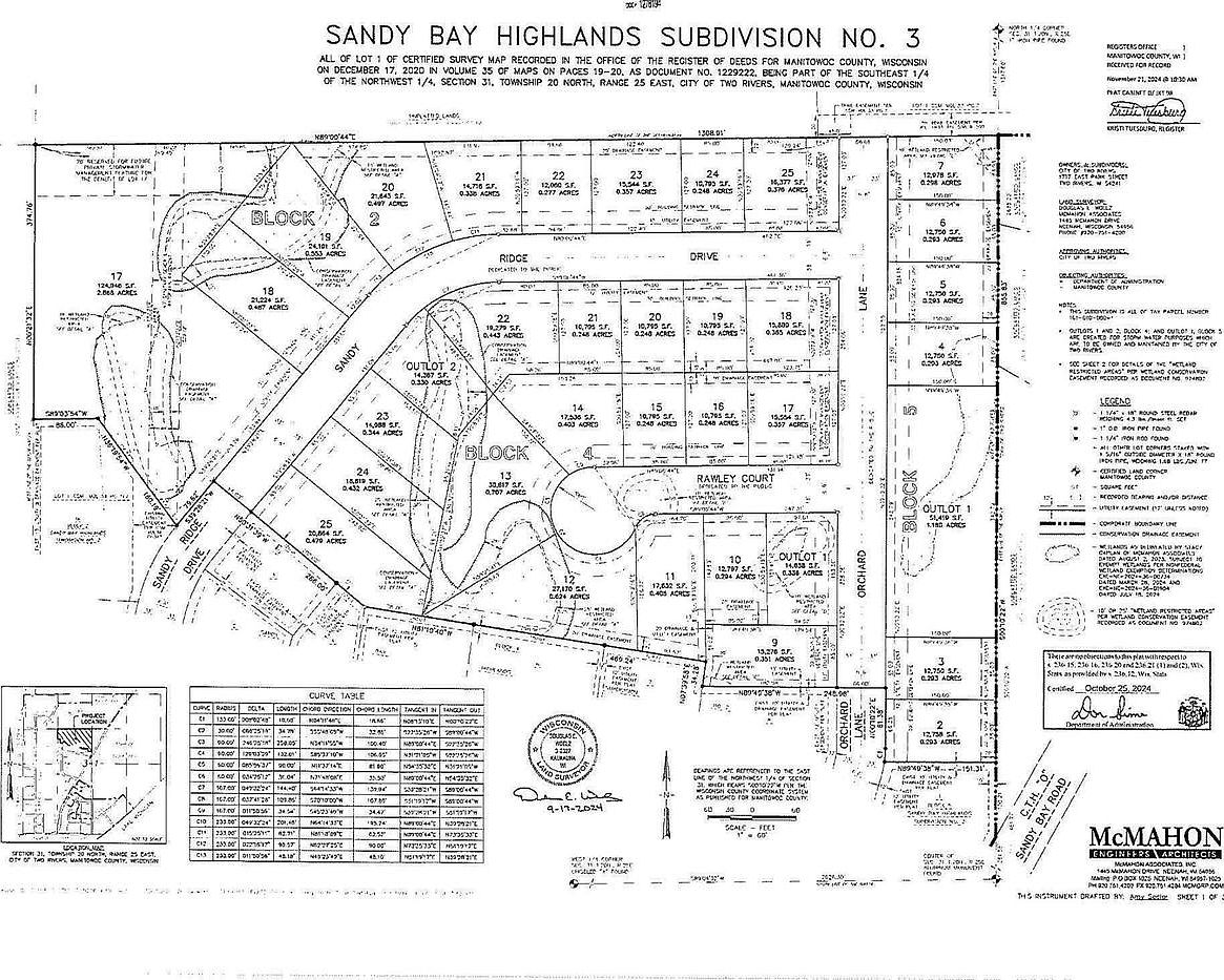 Lt22 SANDY RIDGE DRIVE LOT Blk4, Two Rivers, WI 54241 | MLS #1902990 ...