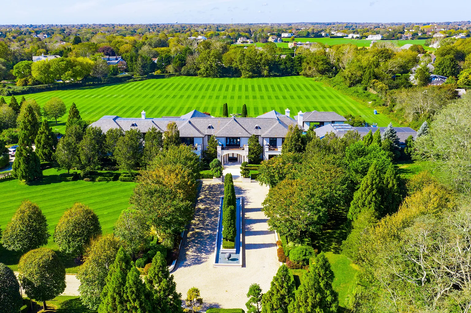 21 Acre Mecox Bay Compound Includes 45,000+ Square Feet with 24 Beds ...