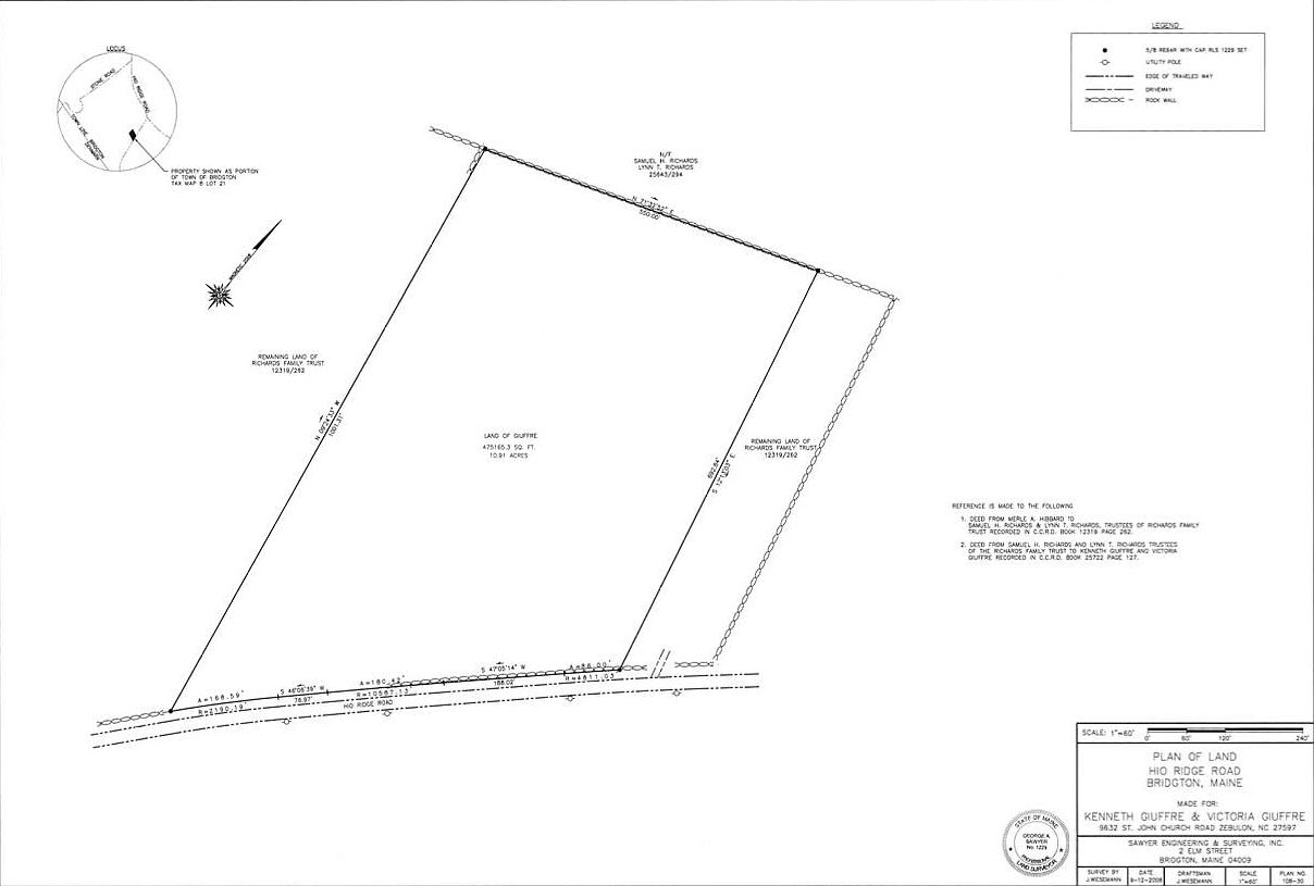 Map 8 Lot 21E Hio Ridge Road, Bridgton, ME 04009 | Zillow