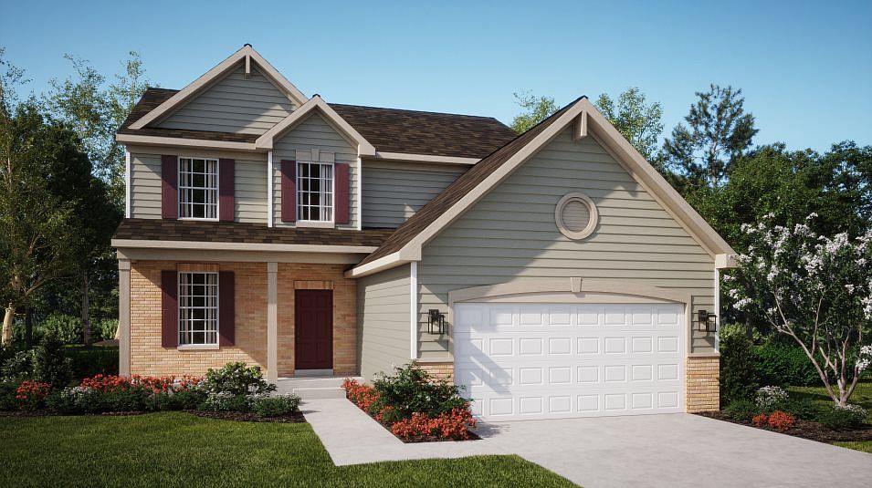 Brooklyn Plan, Kingston Ridge : Landmark Series, Lowell, IN 46356 | Zillow
