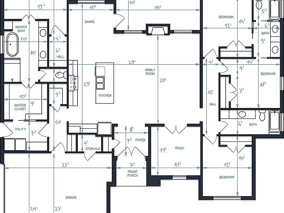 Duke2350 Plan, Vintage Oaks, Bullard, TX 75757 | Zillow