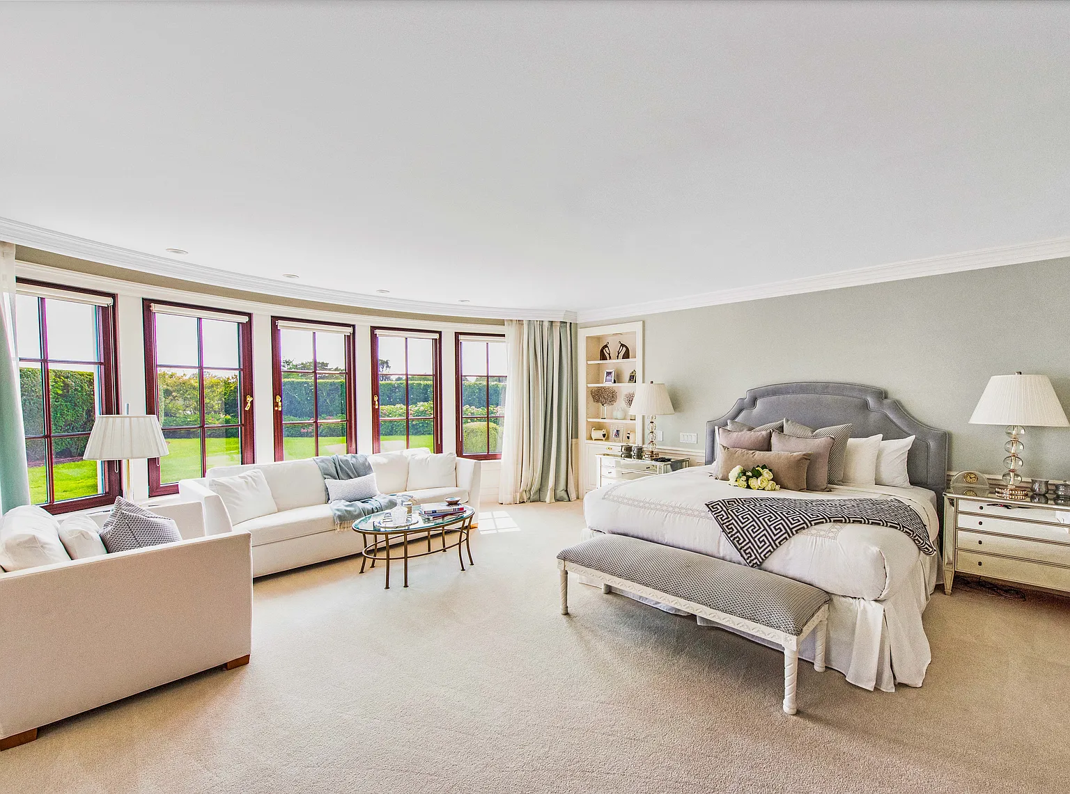 21 Acre Mecox Bay Compound Includes 45,000+ Square Feet with 24 Beds ...