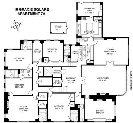 10 Gracie Square #7A in Yorkville, Manhattan | StreetEasy