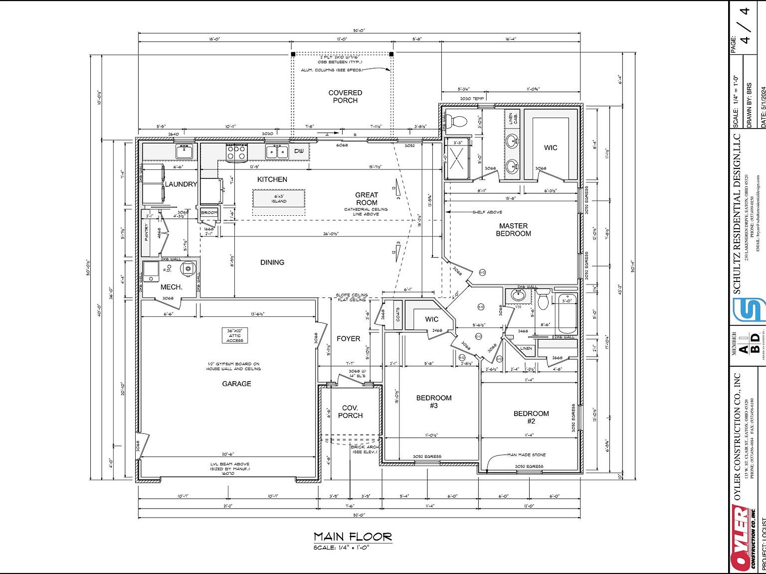 The Locust Plan, Meadowbrook Estates North Extension, Eaton, OH 45320 ...