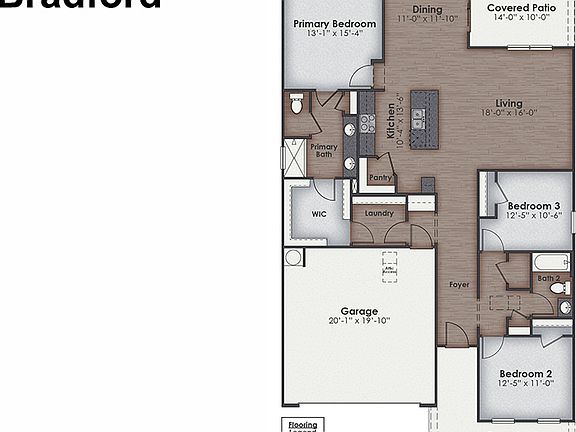 BRADFORD Plan, Surfside Landing, Hubert, NC 28539 | Zillow