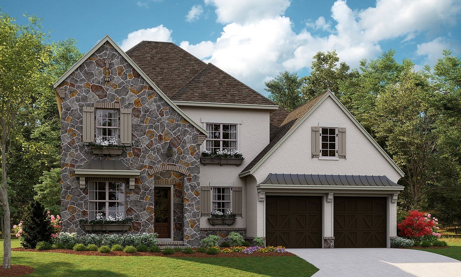 Huntley Plan, Enclave at McKee, Charlotte, NC 28277 | Zillow