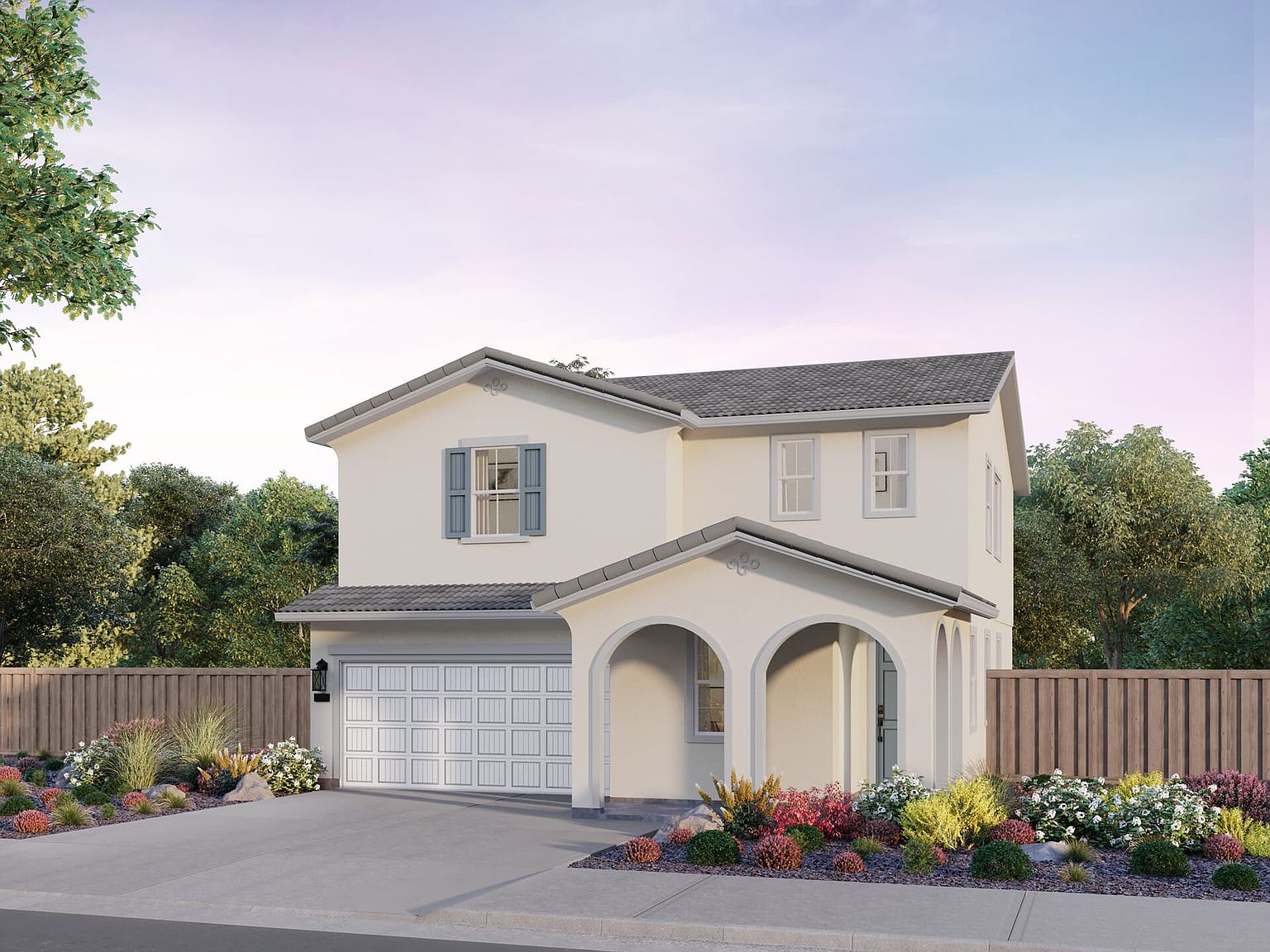 Residence 3 Plan, Allora Neighborhood At Amoruso Ranch, Roseville, CA ...