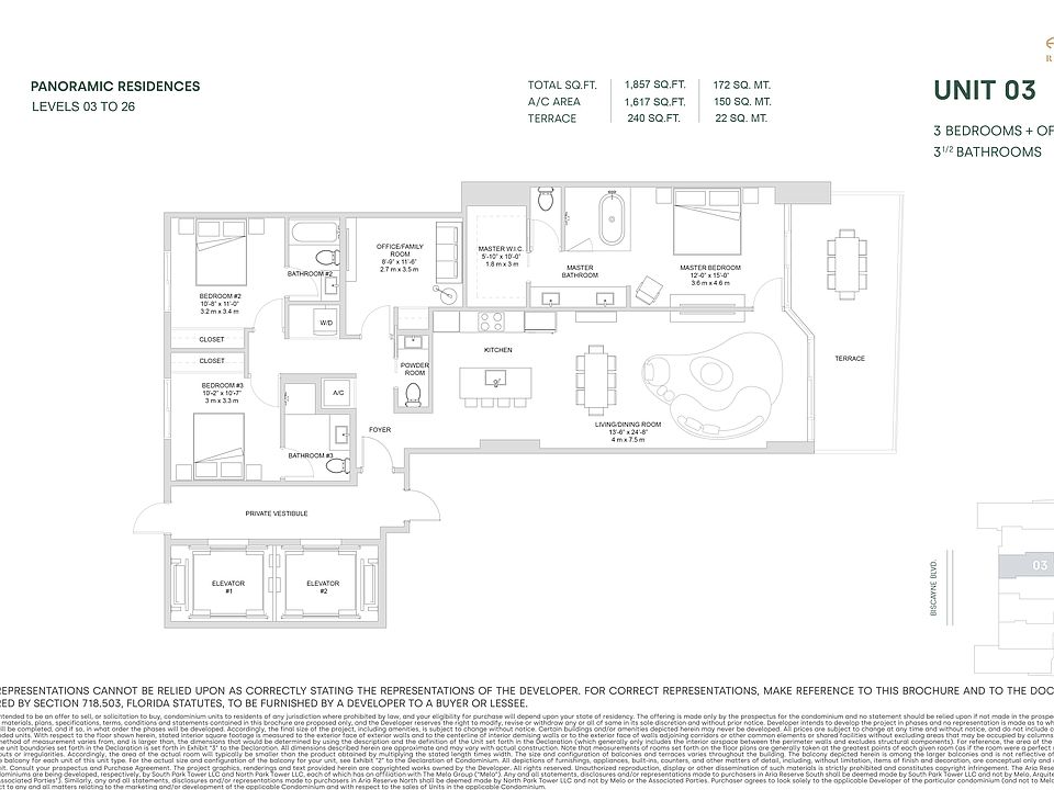 Line 01 | South Tower Plan, Aria Reserve Miami, Miami, FL 33137 | Zillow