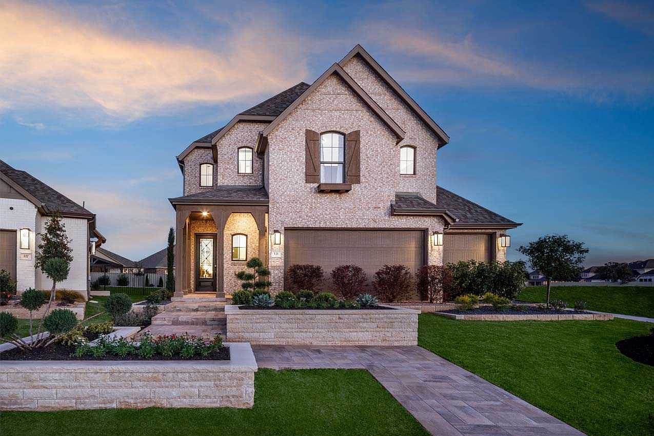Santa Rita Ranch: 40-45ft. lots by Highland Homes in Liberty Hill TX ...