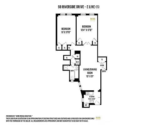 98 Riverside Drive #16E in Upper West Side, Manhattan | StreetEasy