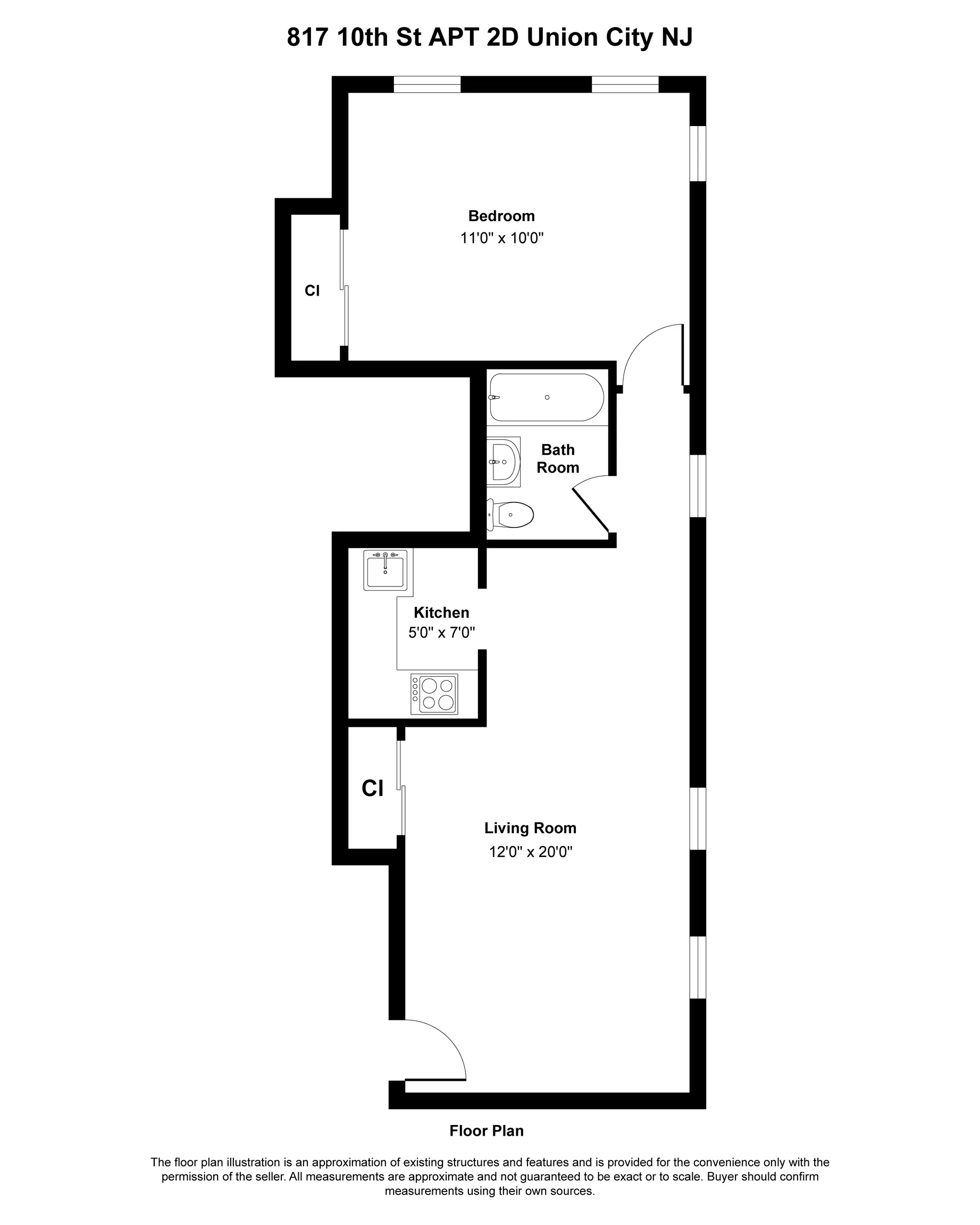 817 10th Street #2D in Union City, New Jersey | StreetEasy