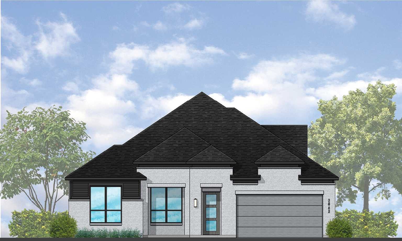 Plan Ramsey Plan, Parkside On The River: 60ft. lots, Georgetown, TX ...