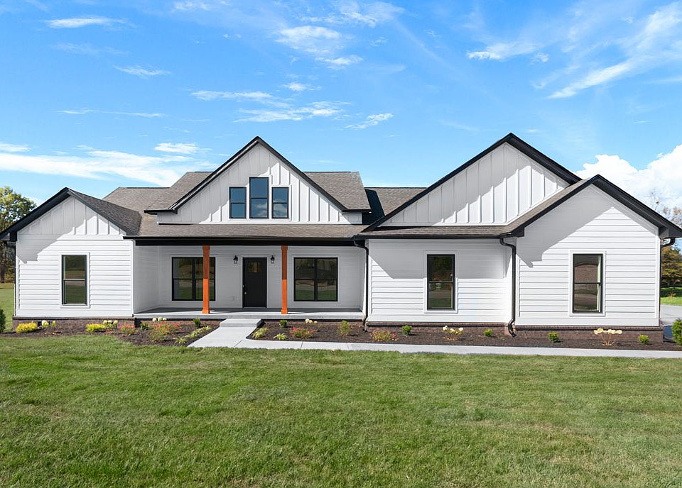Oxford Modern Farmhouse Plan, Durham-Raleigh, NC: Build On Your Lot ...