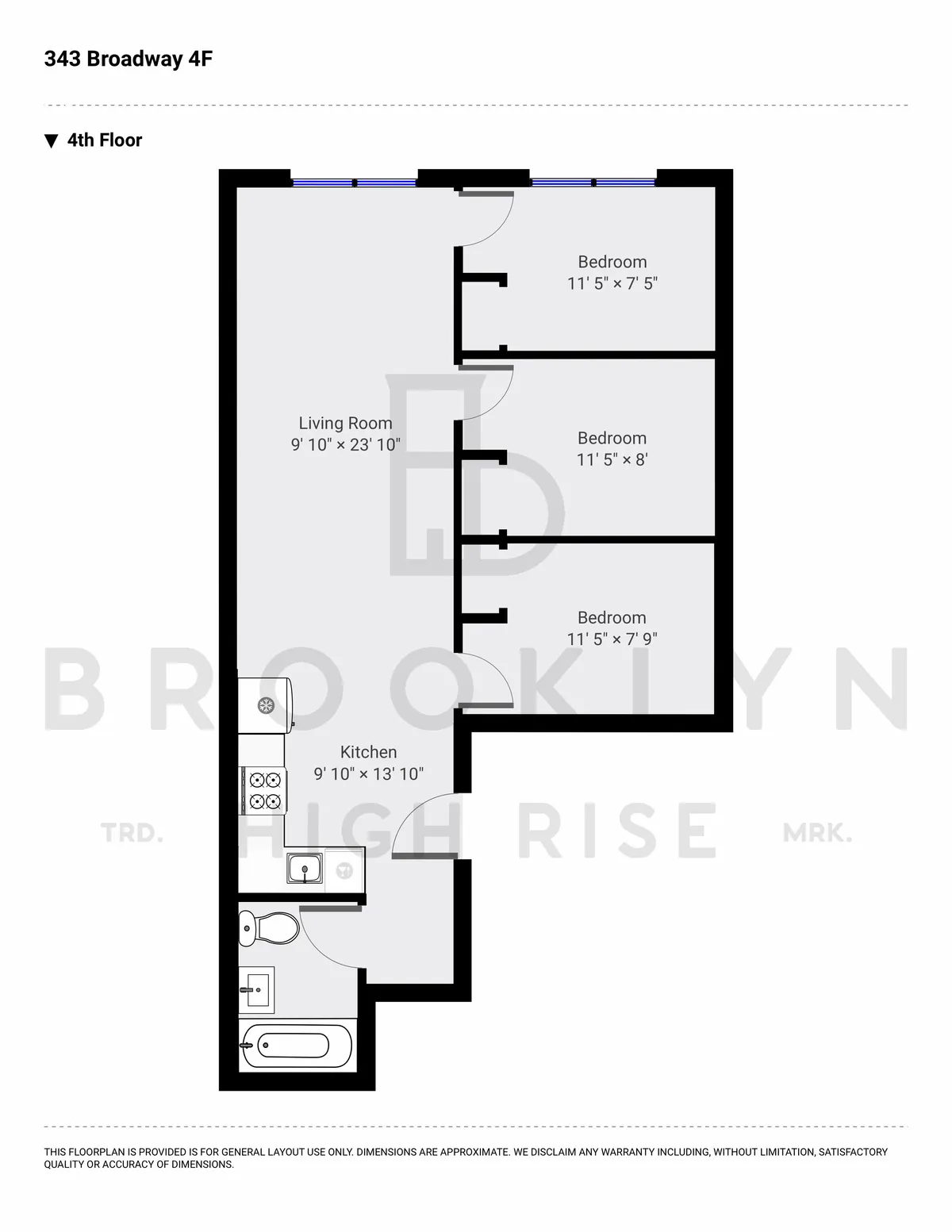 343 Broadway #4 in Williamsburg, Brooklyn | StreetEasy