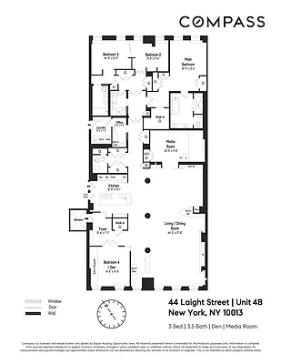 44 Laight Street #4B in Tribeca, Manhattan | StreetEasy
