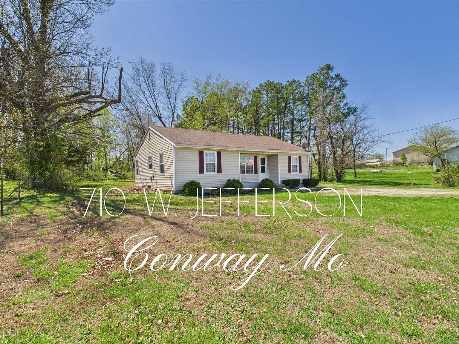 710 W Jefferson Ave, Conway, MO 65632 | MLS #25023290 | Zillow