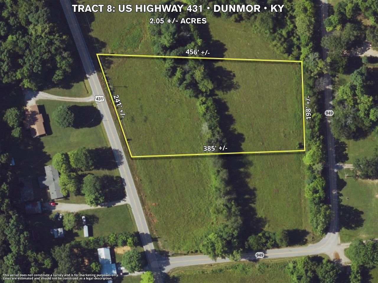 0 State Highway 431 TRACT 8, Dunmor, KY 42339 | MLS #RA20252523 | Zillow