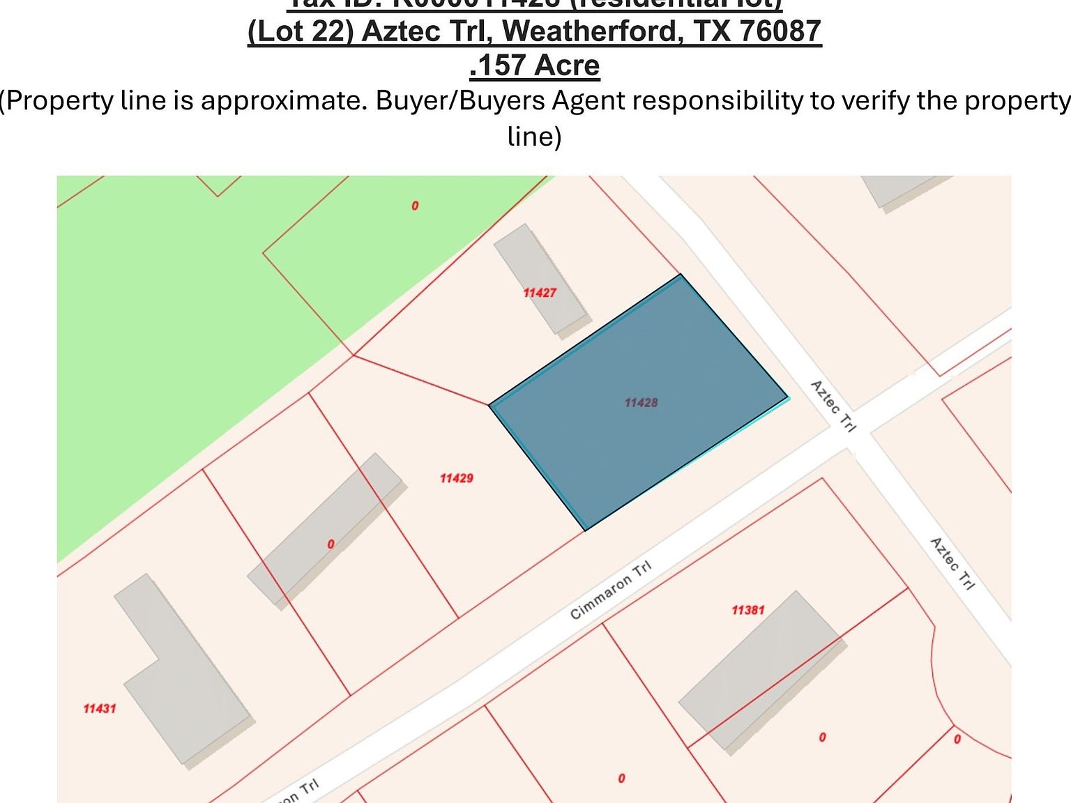 22 Aztec Trl, Weatherford, TX 76087 | MLS #20779939 | Zillow