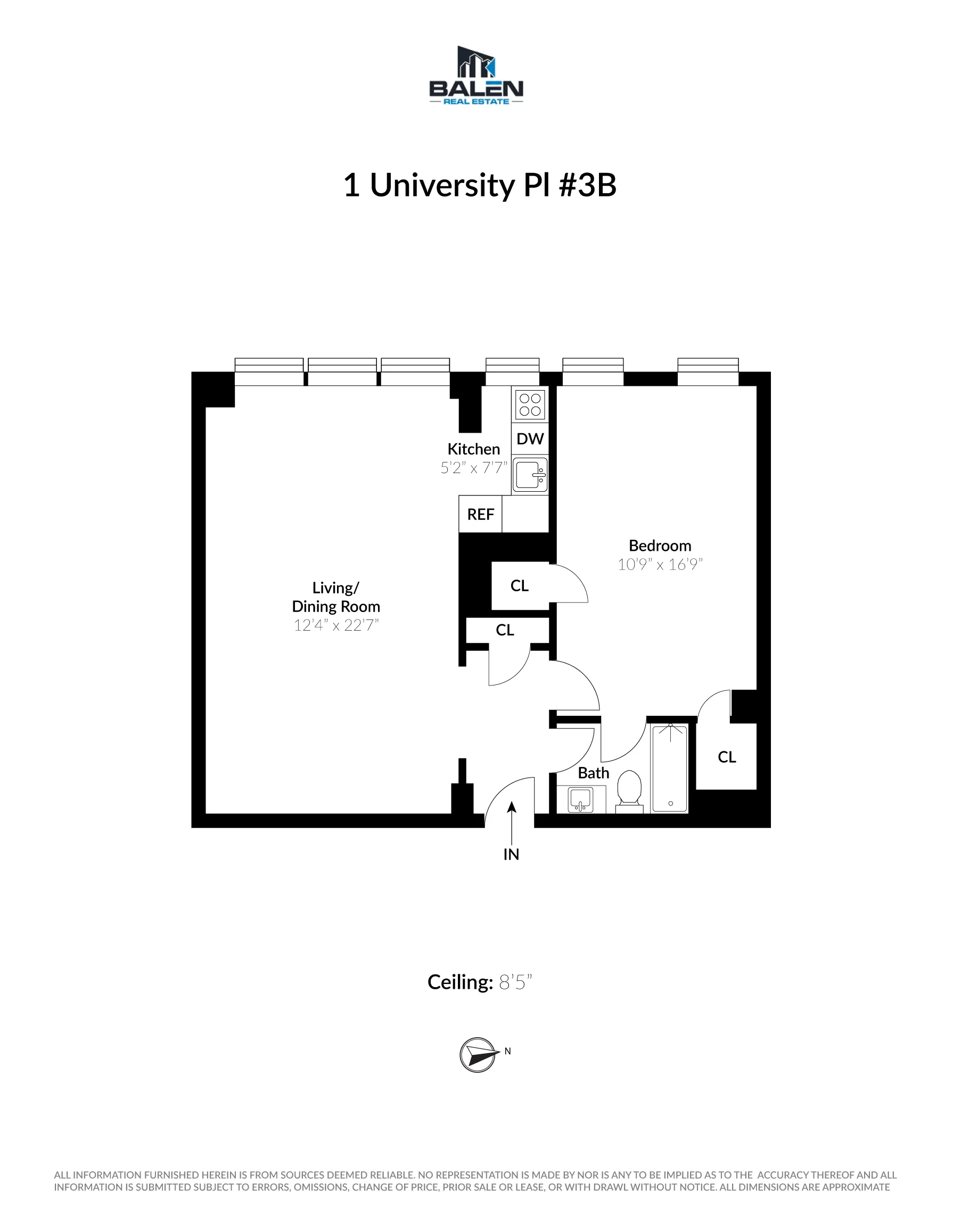 1 University Place #2B in Greenwich Village, Manhattan | StreetEasy