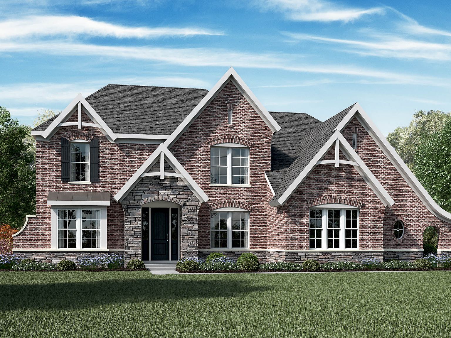 Wedgefield Plan, Lindley Ridge at Chatham Hills, Westfield, IN 46074 ...