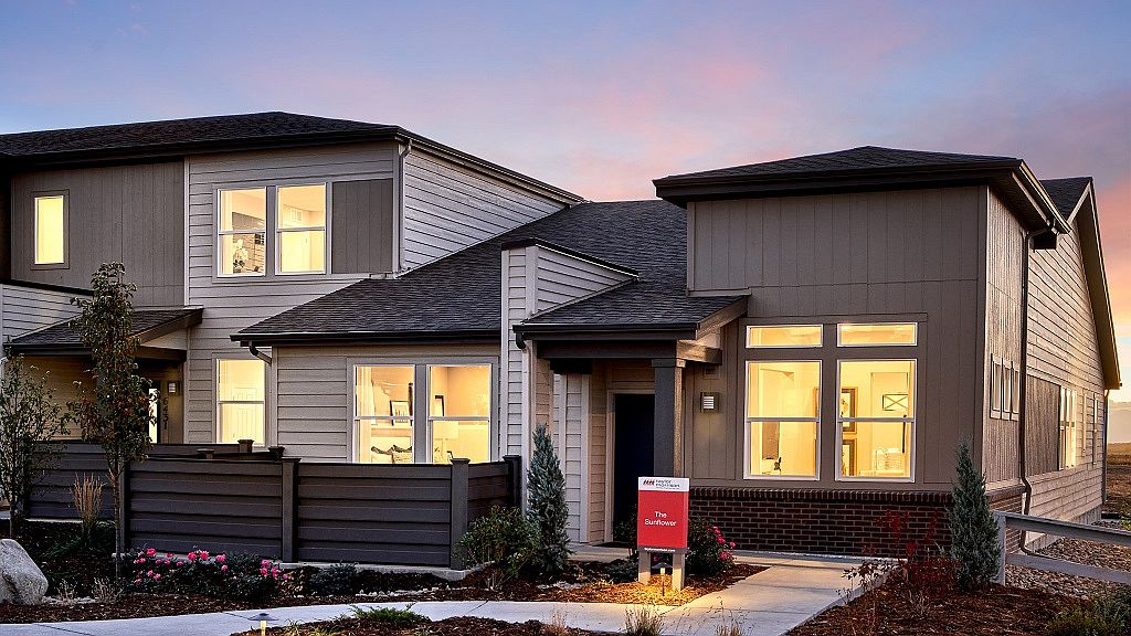 Sunflower Plan, The Alpine Collection at Altaira at High Point, Denver ...