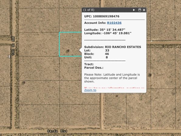 Rio Rancho NM Land & Lots For Sale - 1050 Listings | Zillow