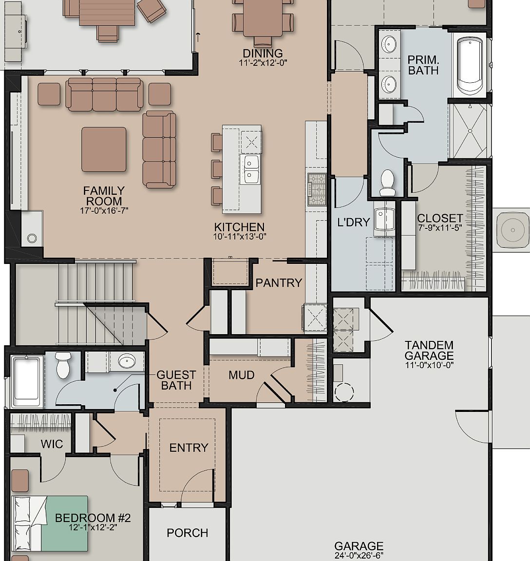 Blue Ridge Plan, Creekside at Cartwright Ranch, Boise, ID 83714 | Zillow