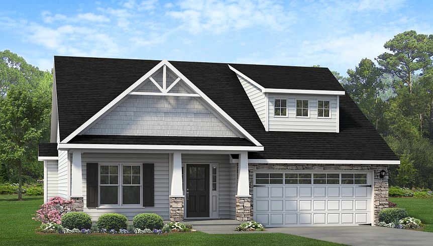 The Brunswick Plan, Langdon Ridge, Angier, NC 27501 | Zillow