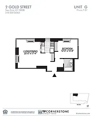 2 Gold Street #9G in Financial District, Manhattan | StreetEasy