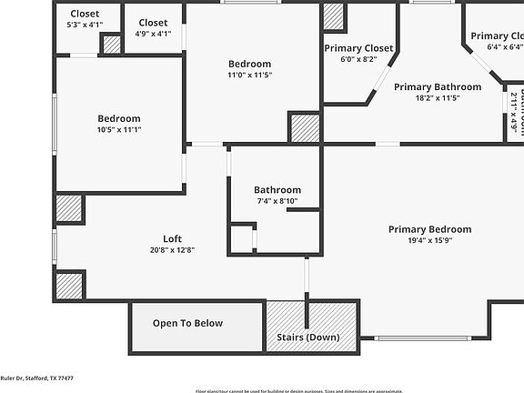627 Bold Ruler Dr, Stafford, TX 77477 | Zillow