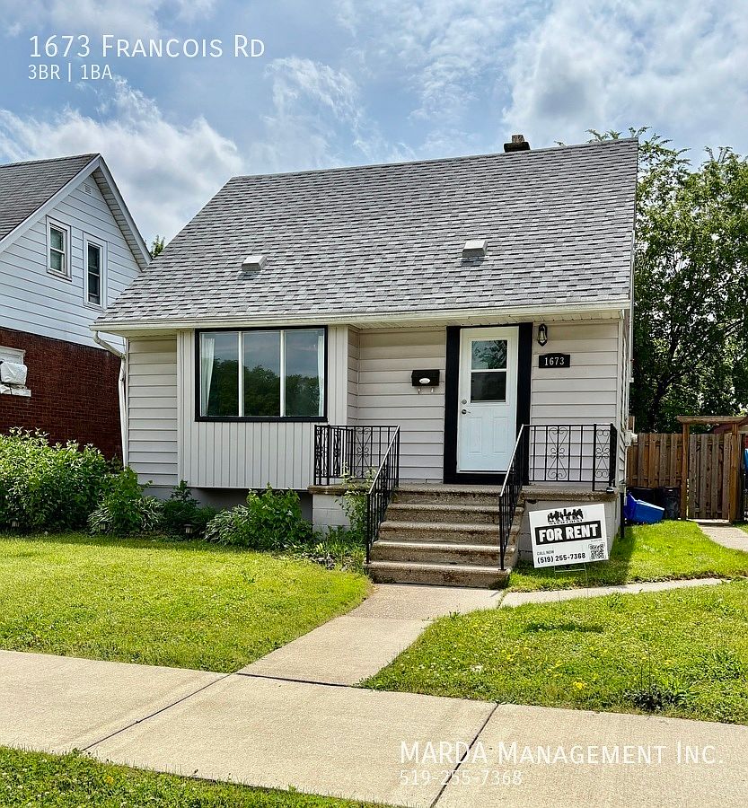 1673 Francois Rd, Windsor, ON N8Y 4L8 | Zillow