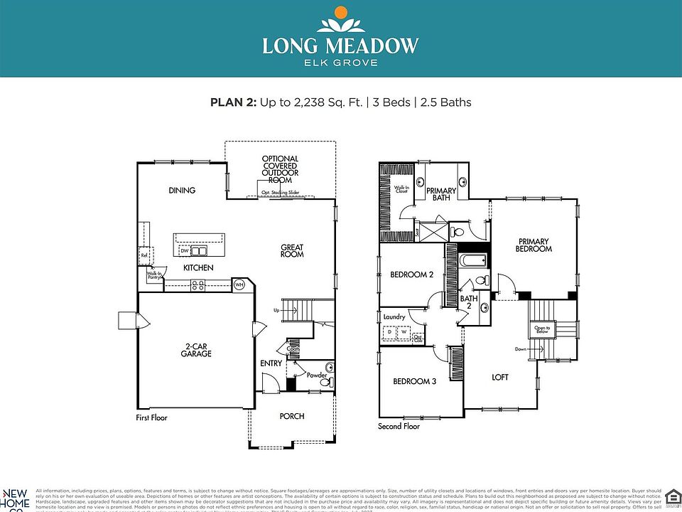 PLAN 2 Plan, Long Meadow, Elk Grove, CA 95624 | Zillow