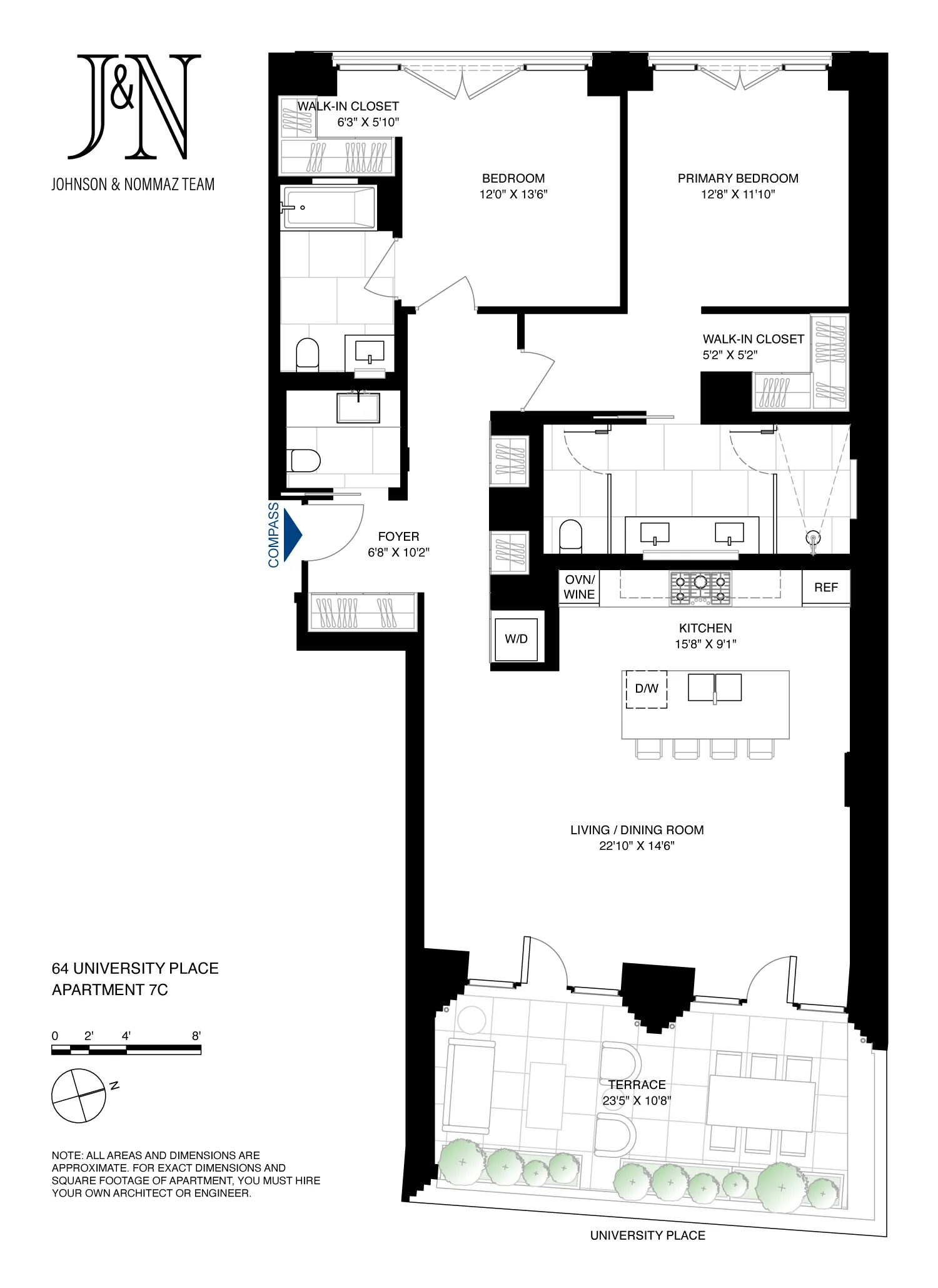 64 University Place #7C in Greenwich Village, Manhattan | StreetEasy