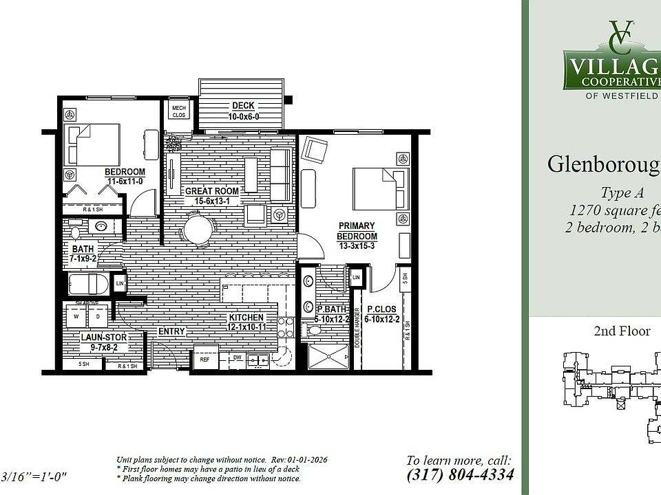 Glenborough-A (Handicap Adaptable) Plan, Village Cooperative of ...