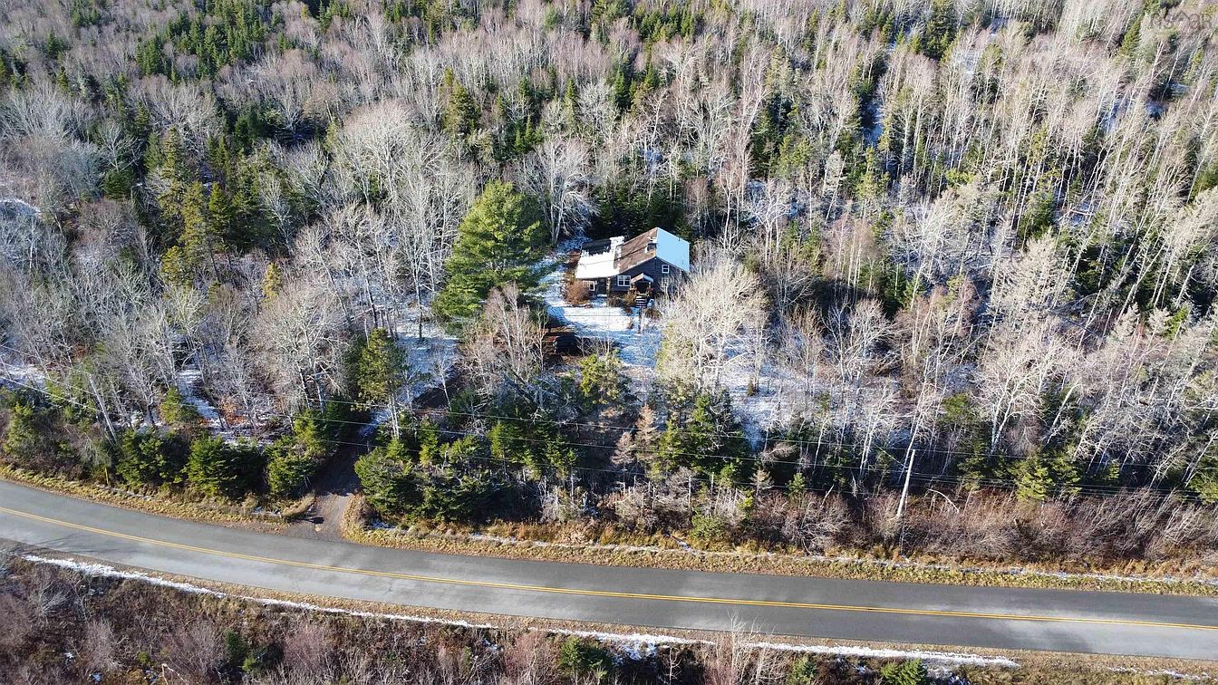 Leave It All Behind: Cozy Rustic Log Home on 2.38 Acres in Nova Scotia ...