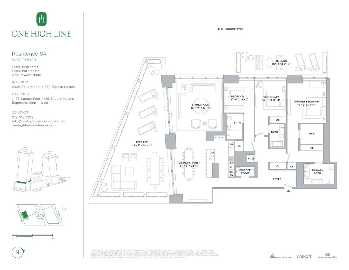 One High Line at 500 West 18th Street in West Chelsea : Sales, Rentals ...