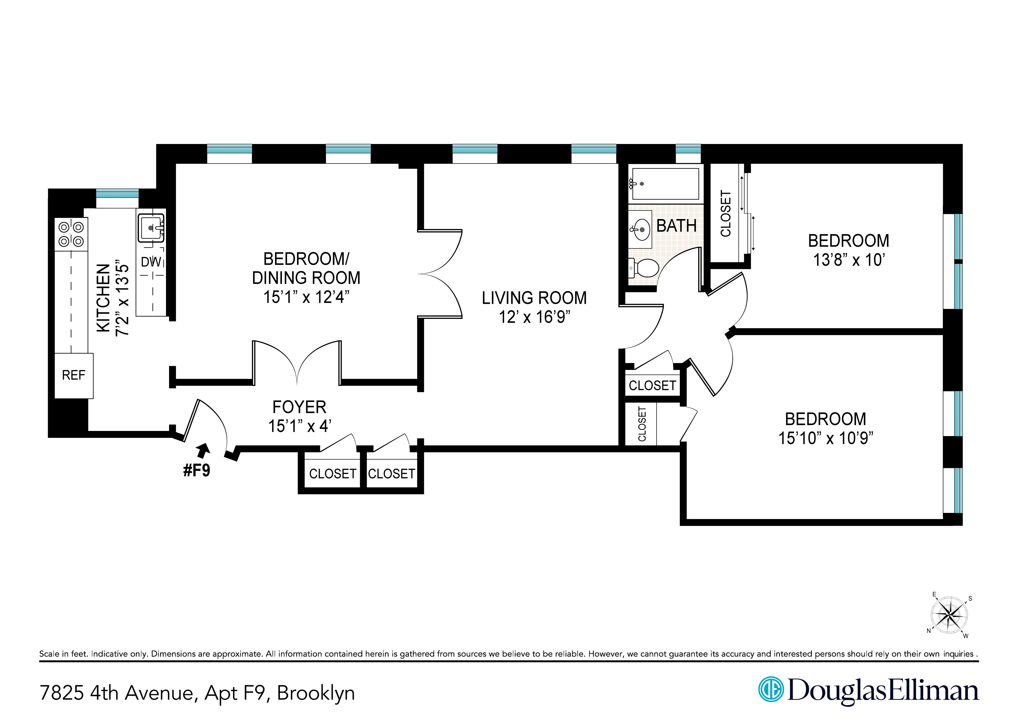 7825 4th Avenue #F9 in Bay Ridge, Brooklyn | StreetEasy